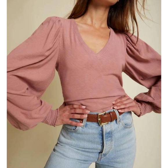 Nation LTD | Tops | New Nation Ltd Tabitha Long Sleeve In Kitten Heel ...